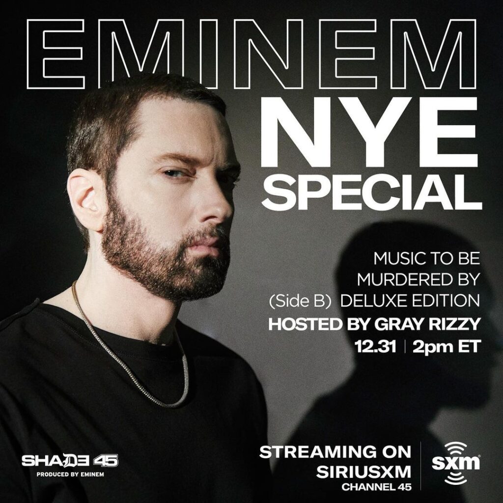 Eminem estará na Shade 45 amanhã para falar sobre o "Music To Be ...