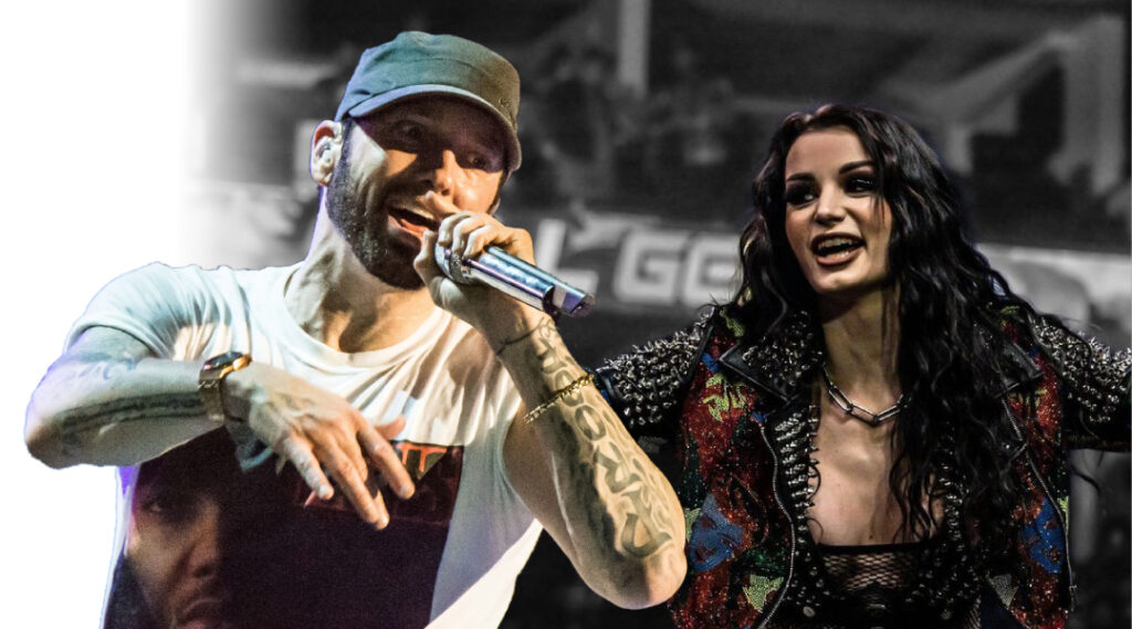 A estrela do wrestling Saraya ama a música de Eminem - Eminem Brasil